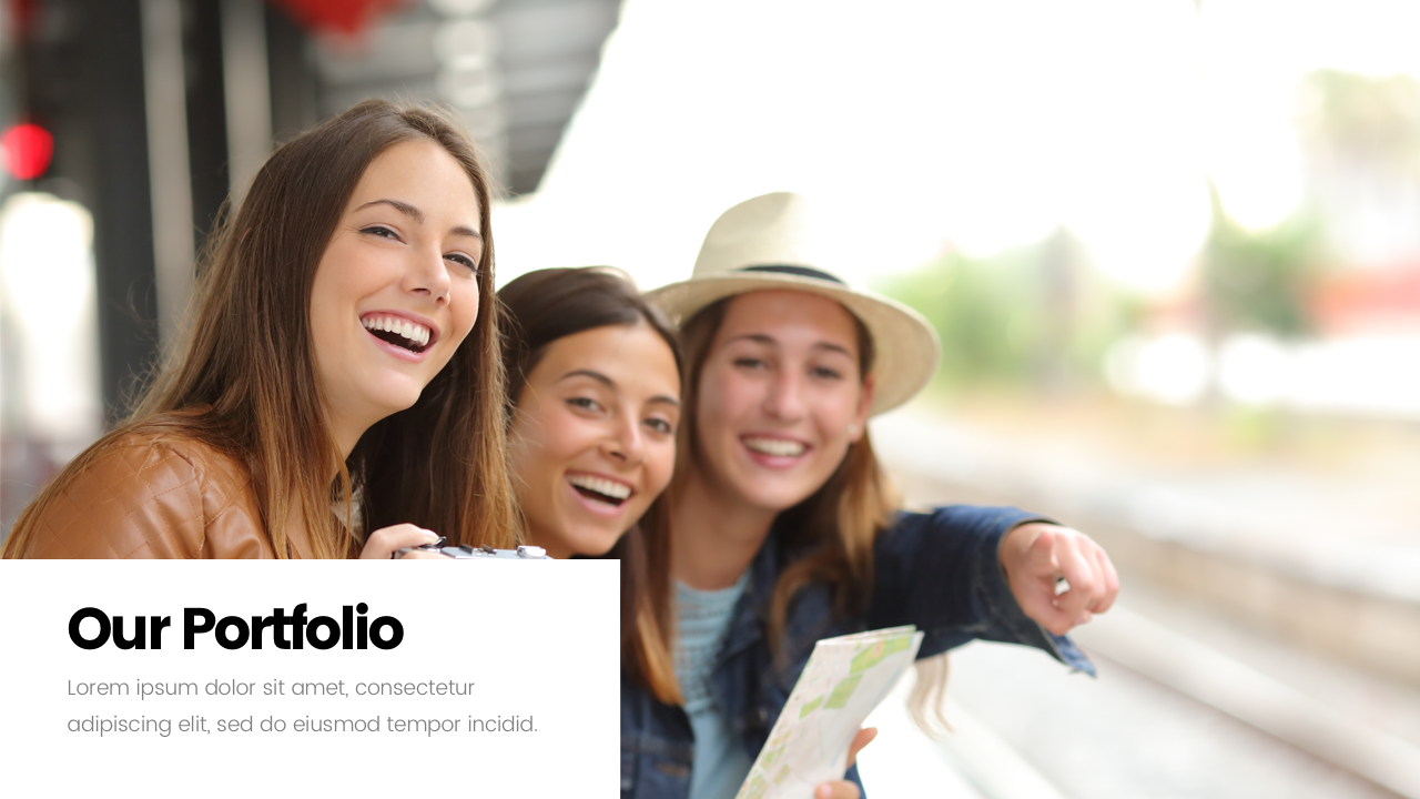 Dolan - Fun Travel Tour PowerPoint Template, Presentation Templates