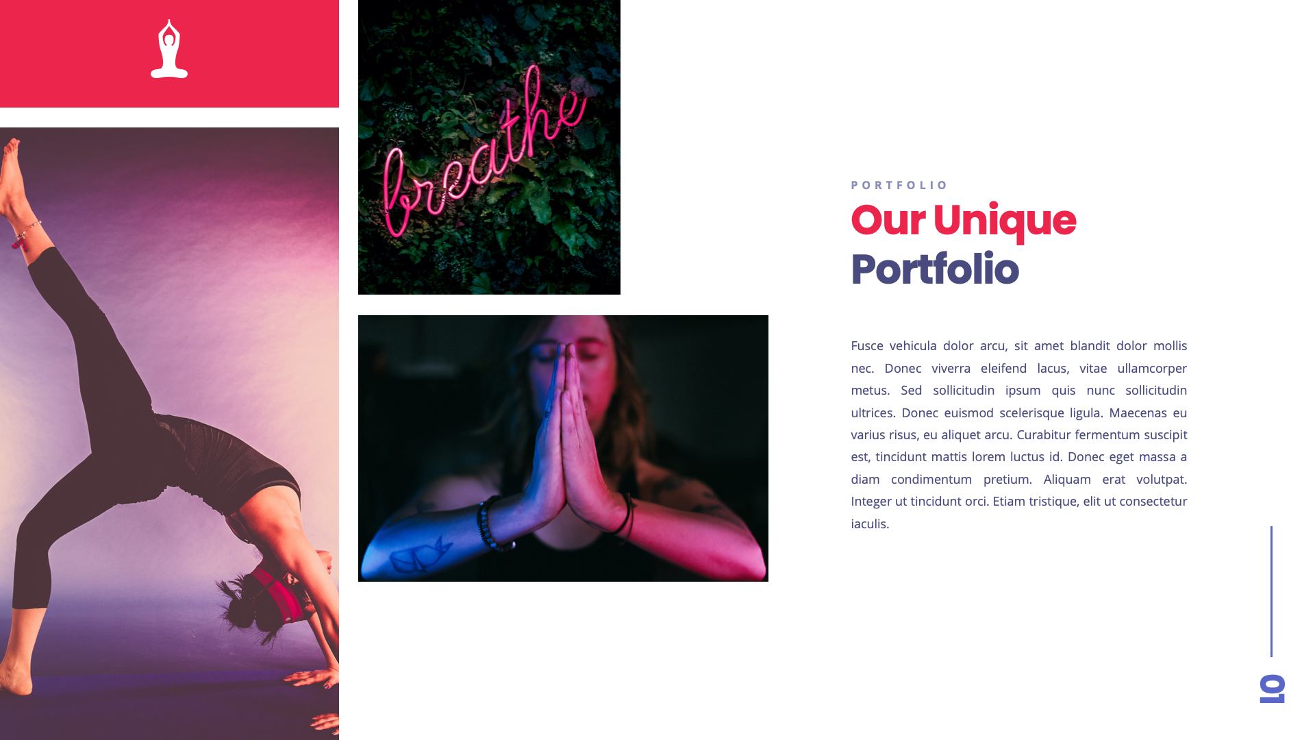 Boga - Meditation & Yoga Powerpoint Template, Presentation Templates