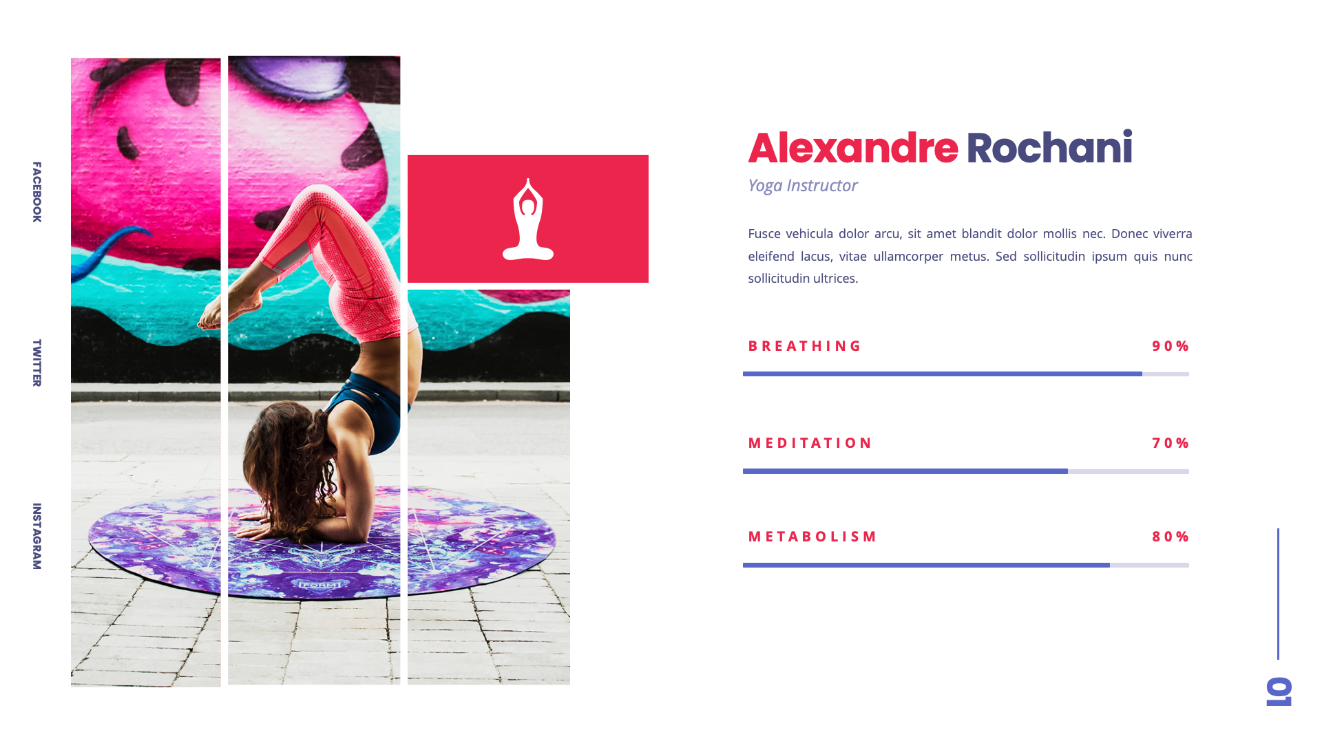 Boga - Meditation & Yoga Powerpoint Template, Presentation Templates