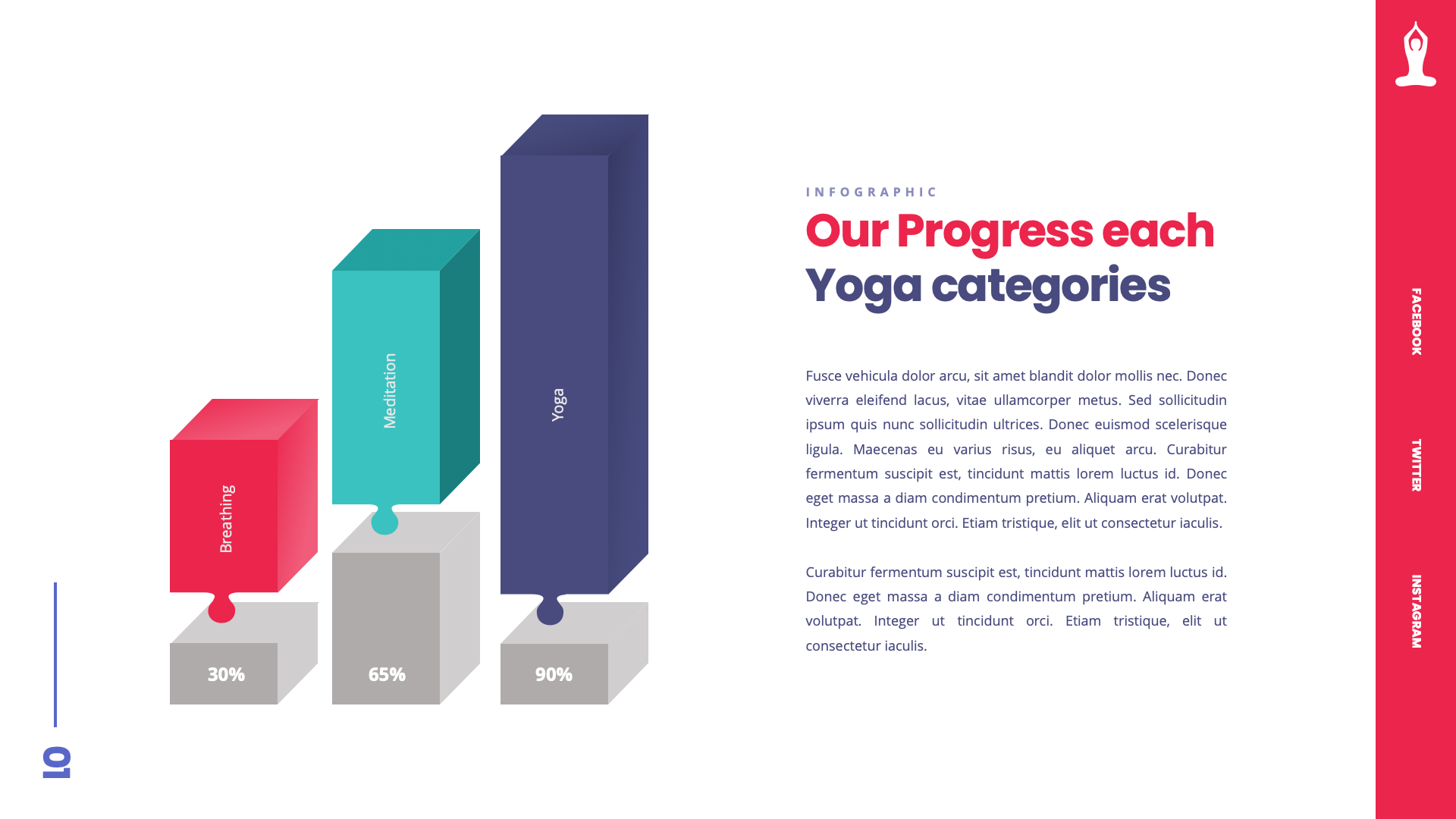 Boga - Meditation & Yoga Powerpoint Template, Presentation Templates