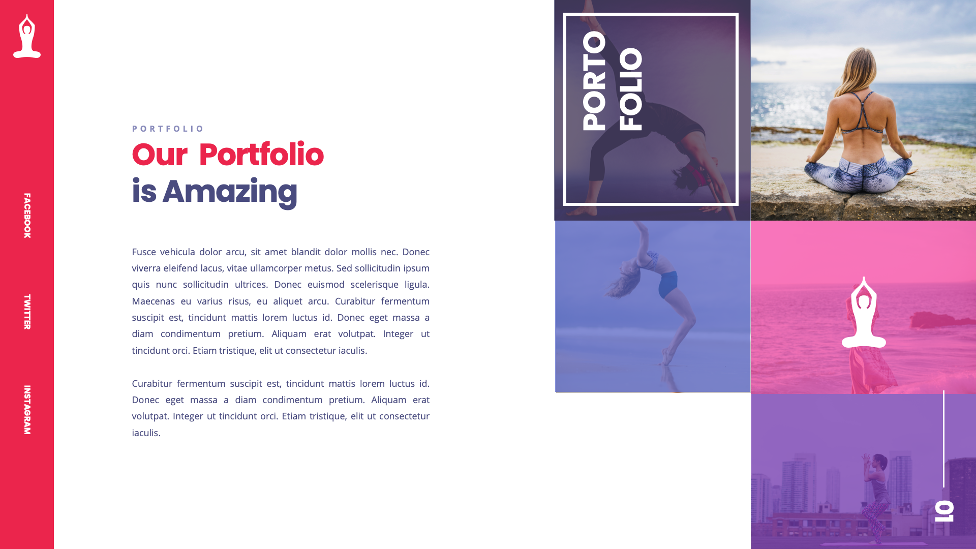 Boga - Meditation & Yoga Keynote Template, Presentation Templates ...