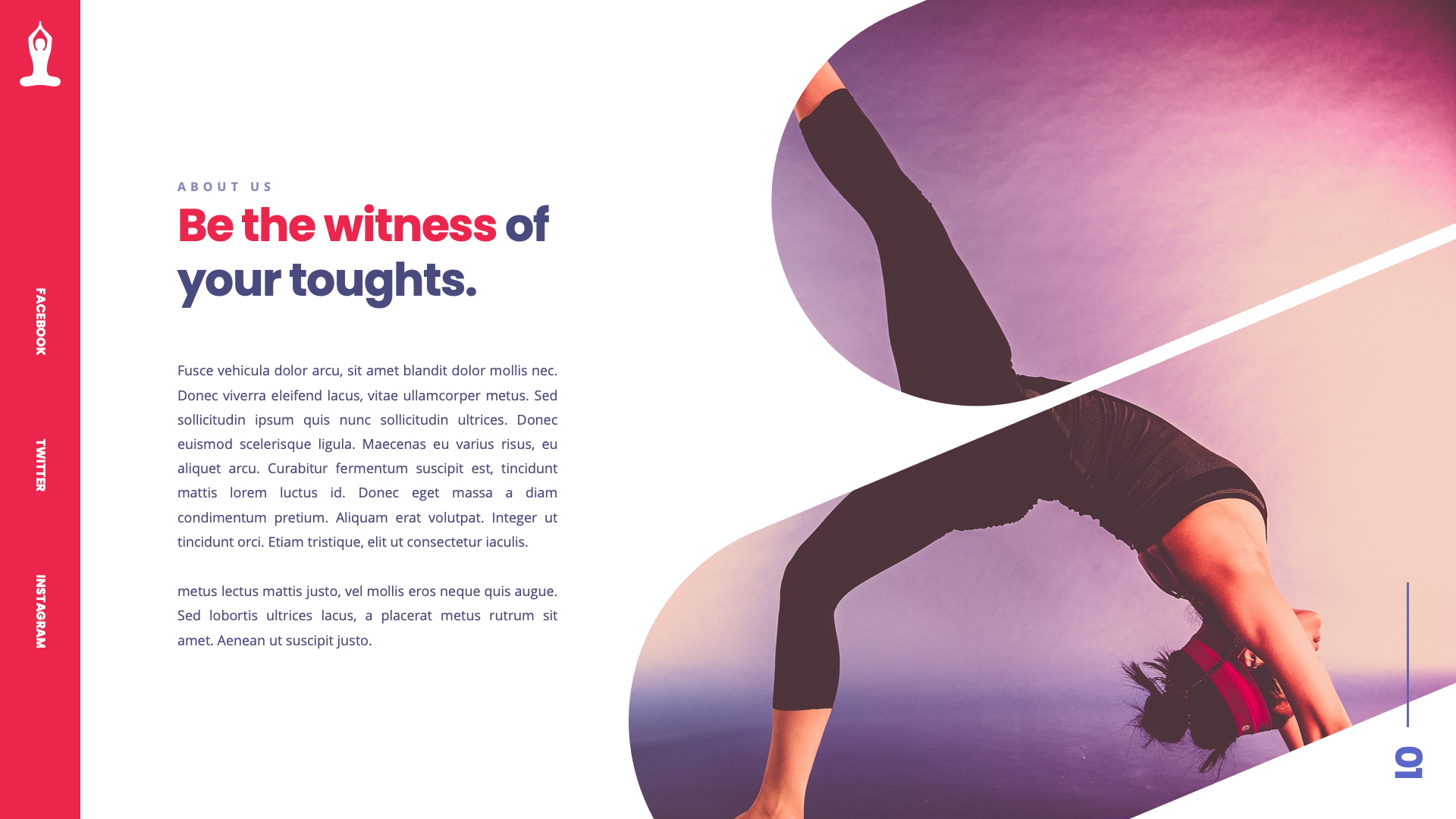 Boga - Meditation & Yoga Keynote Template, Presentation Templates ...