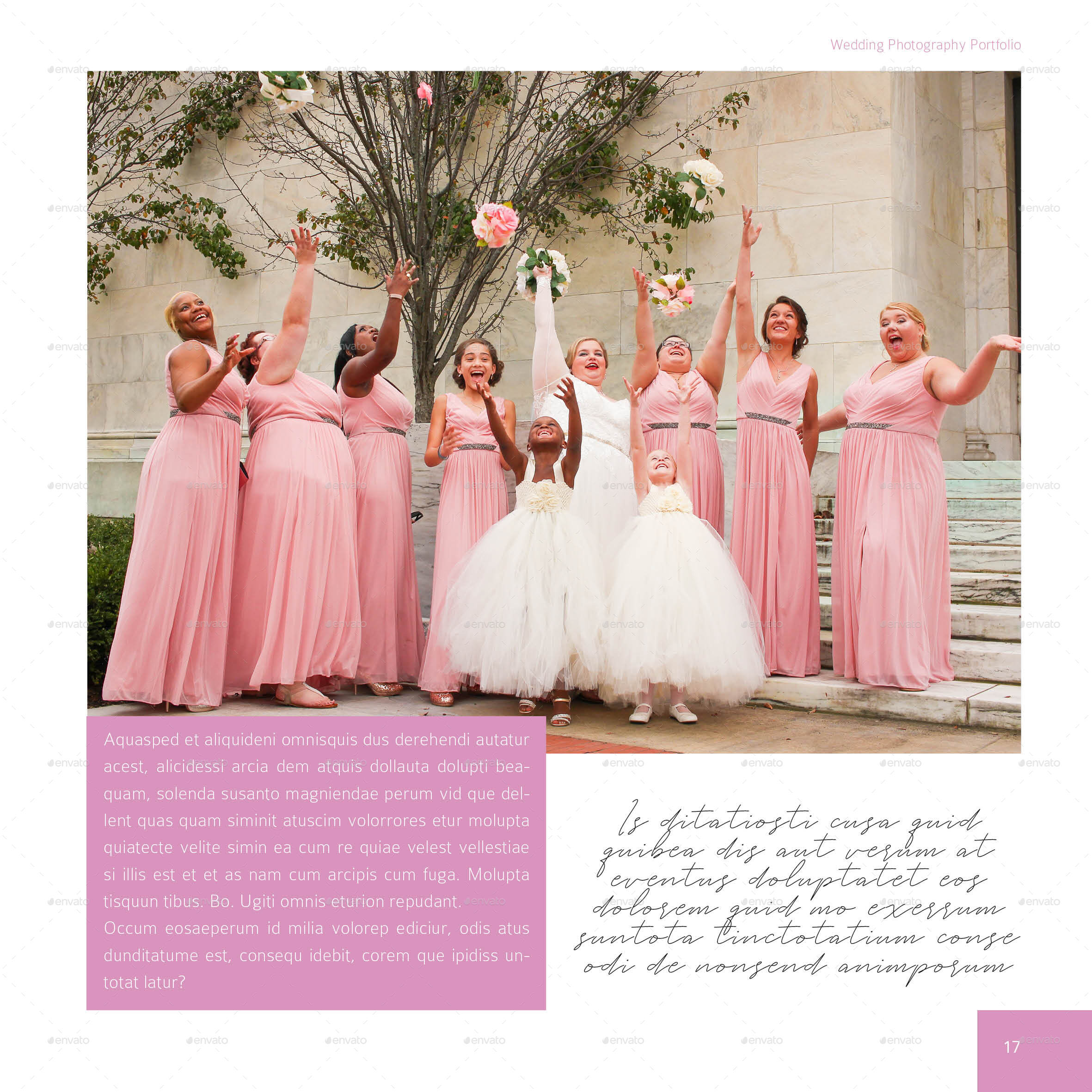 Wedding Album Indesign Template, Print Templates | GraphicRiver