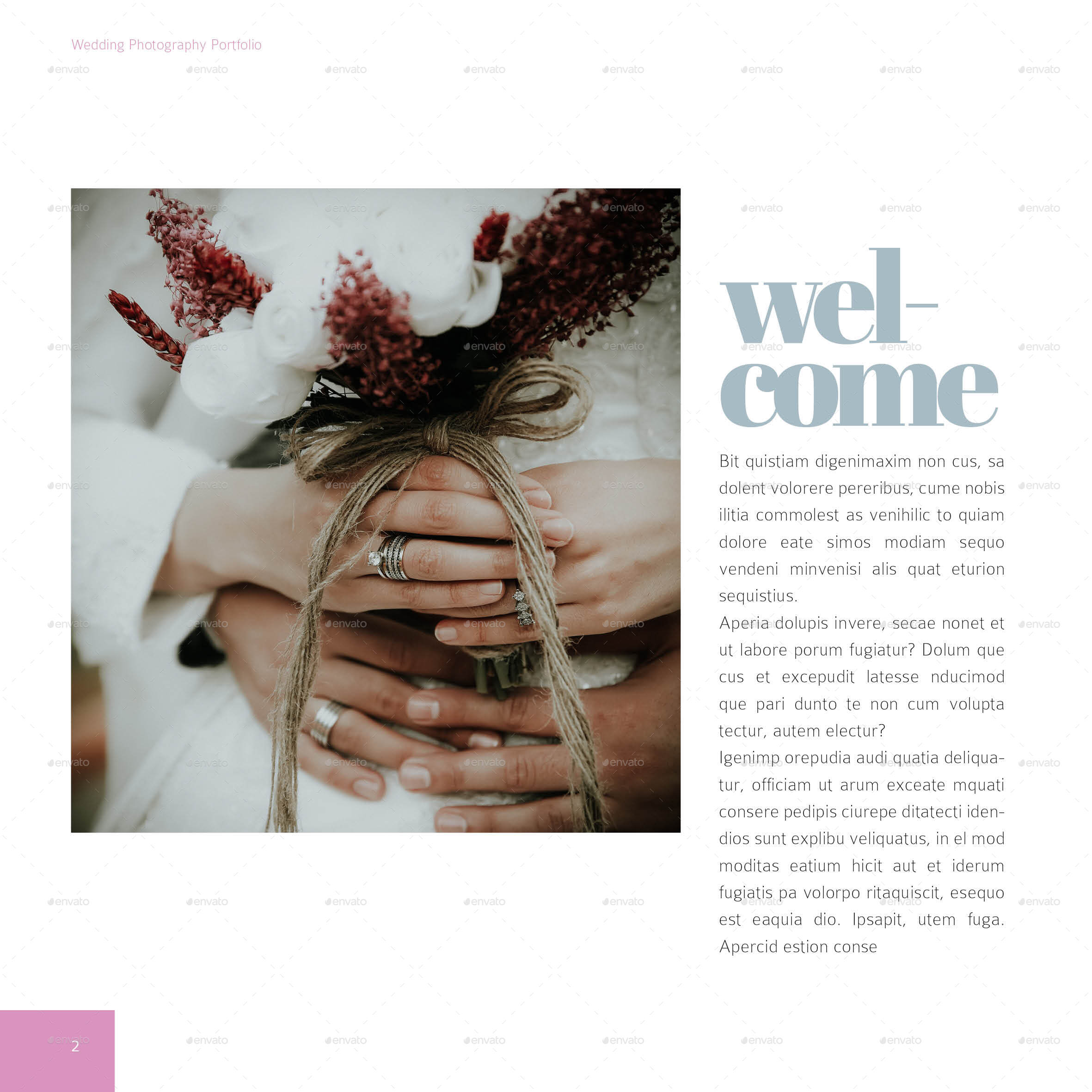 Wedding Album Indesign Template, Print Templates | GraphicRiver