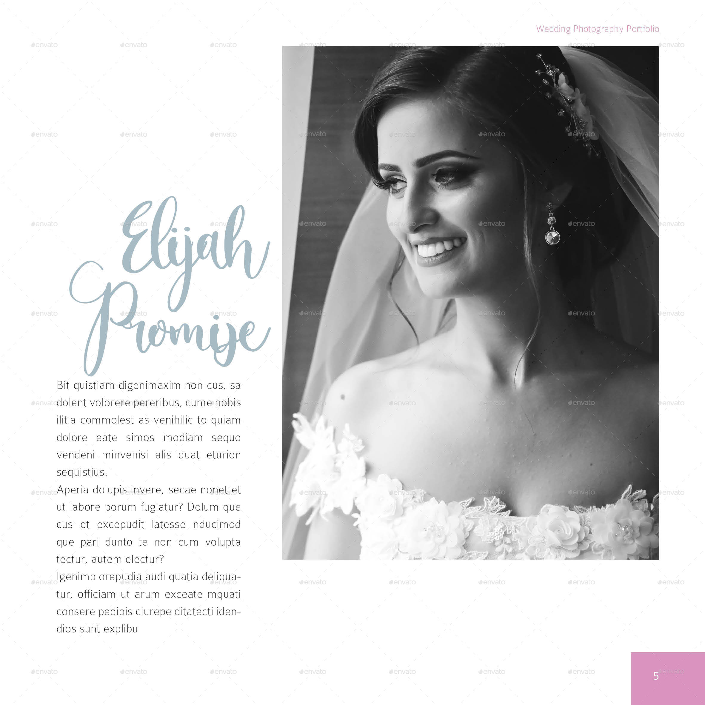 Wedding Album Indesign Template, Print Templates | GraphicRiver