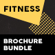Fitness Print Bundle, Print Templates | GraphicRiver