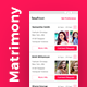 Matrimony & Dating App UI Kit | Marriage App UI Kit| Find A Date App UI ...