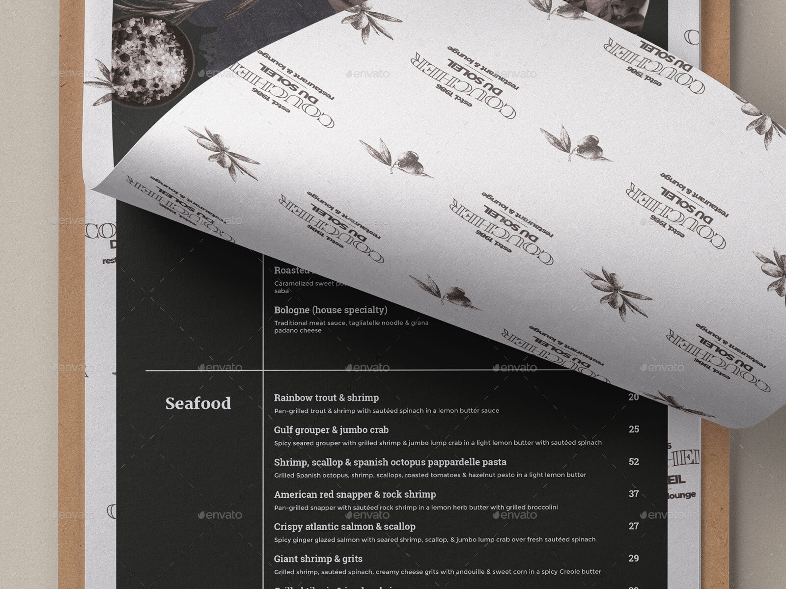 Restaurant Menu, Print Templates | GraphicRiver
