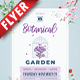 Botanical Garden Business Flyer, Print Templates | GraphicRiver