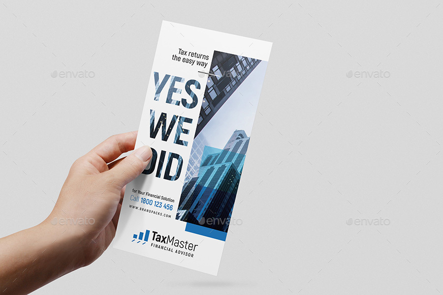 Business DL Rack Card, Print Templates | GraphicRiver