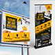 Construction Signage Bundle, Print Templates | GraphicRiver