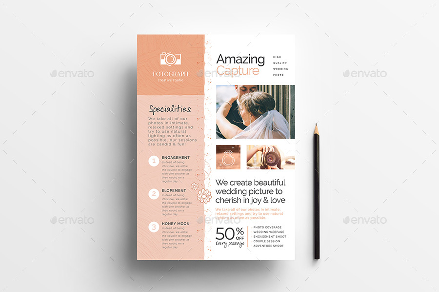 Photography Service Flyer/Poster, Print Templates | GraphicRiver