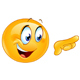 Pointing Right Emoticon, Vectors | GraphicRiver