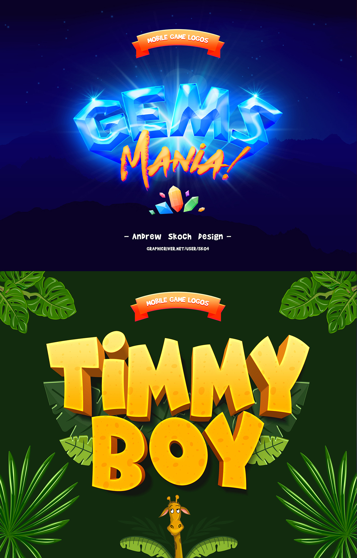 Game Titles Bundle - 30 Text Effects, Add-ons | GraphicRiver