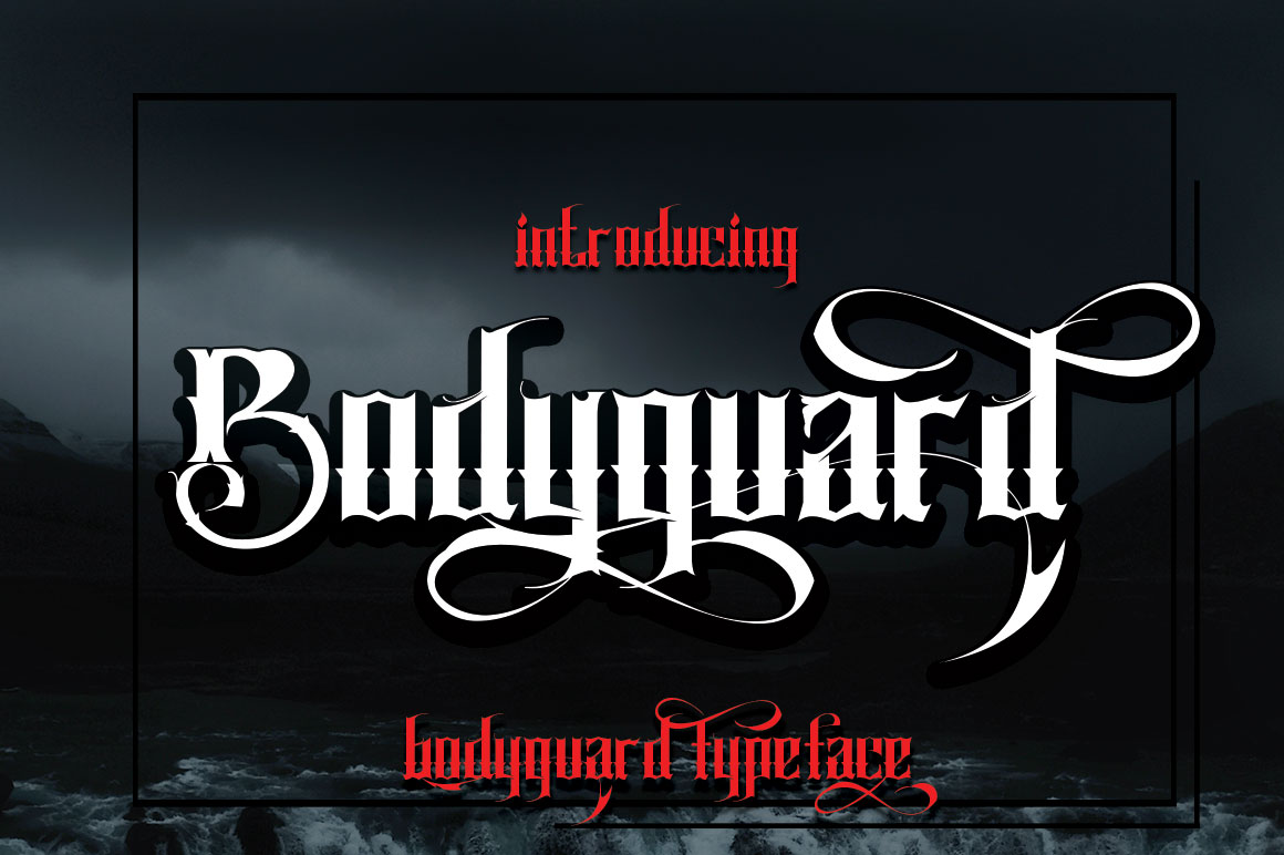 Bodyguard, Fonts | GraphicRiver