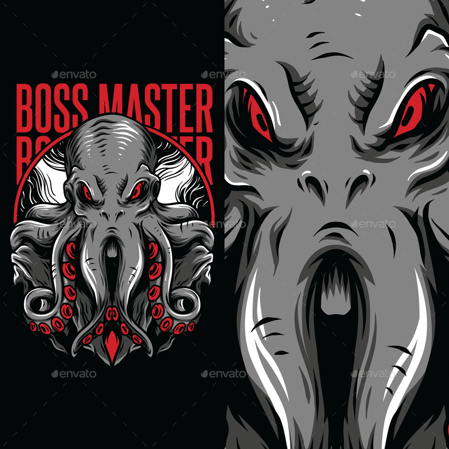 Boss Master T-Shirt Design, T-Shirts | GraphicRiver