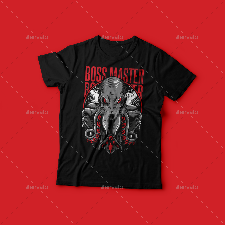 Boss Master T-Shirt Design, T-Shirts | GraphicRiver
