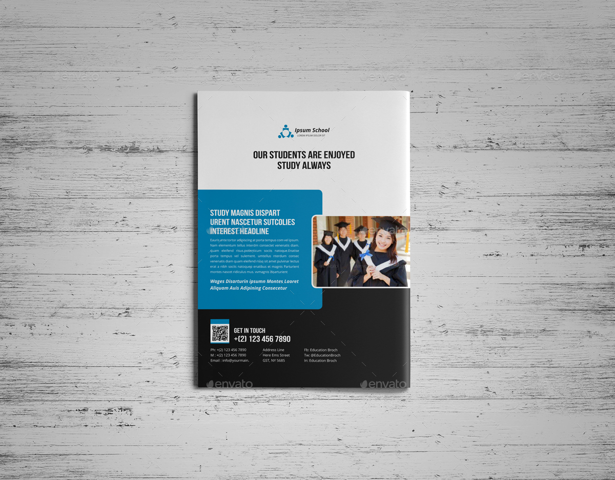 Education Admission College Brochure design v3, Print Templates ...