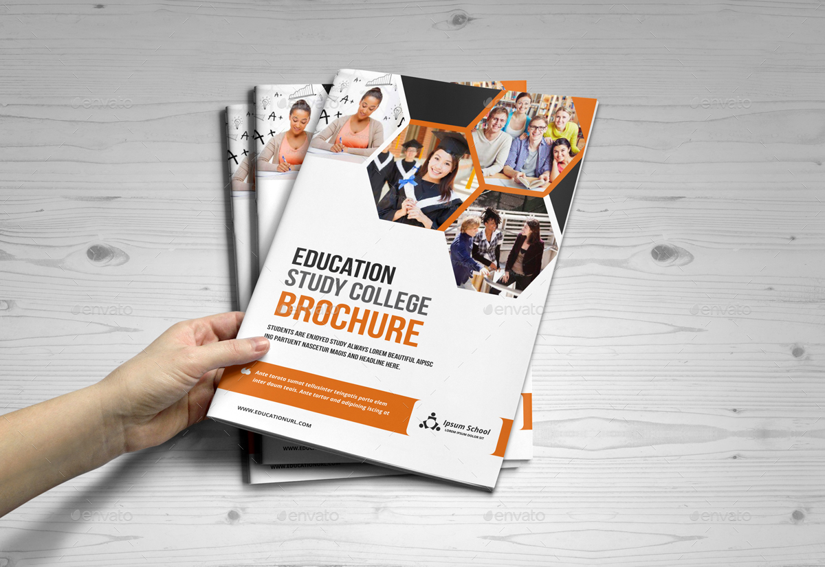 Education Admission College Brochure design v3, Print Templates ...