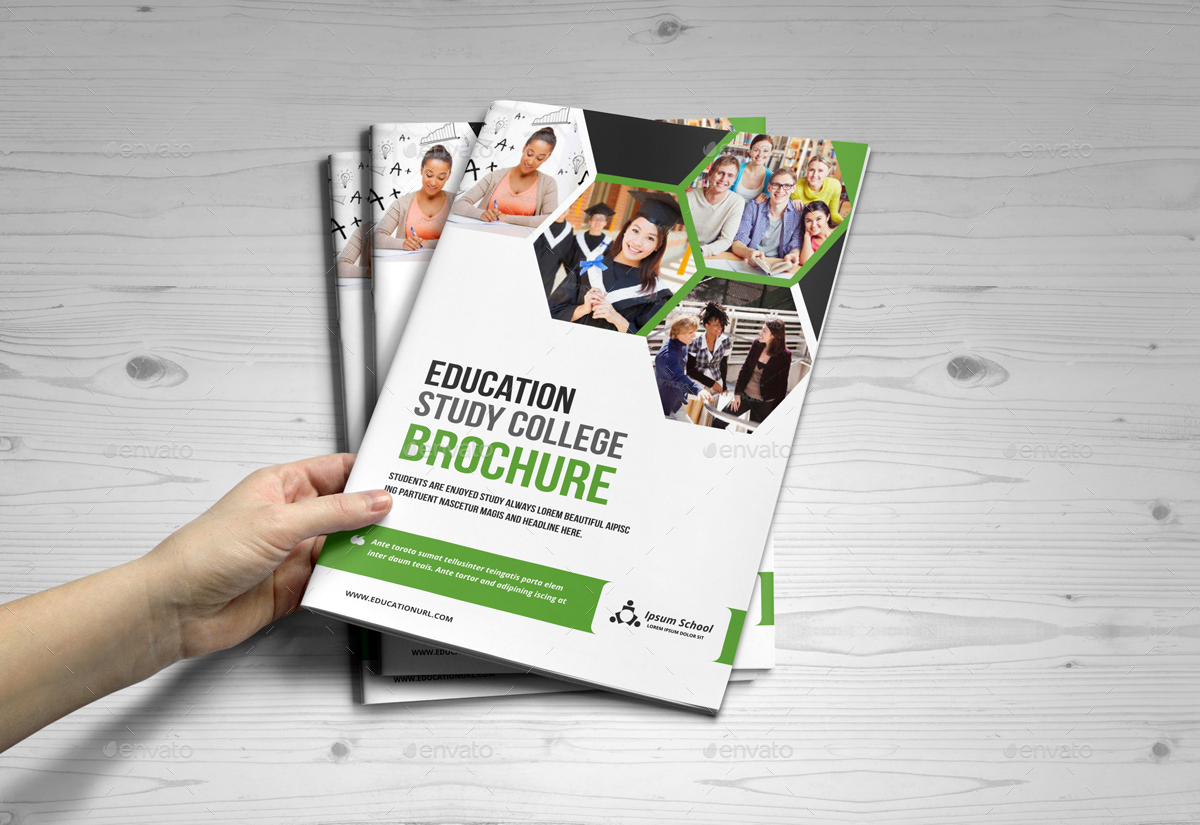 Education Admission College Brochure design v3, Print Templates ...