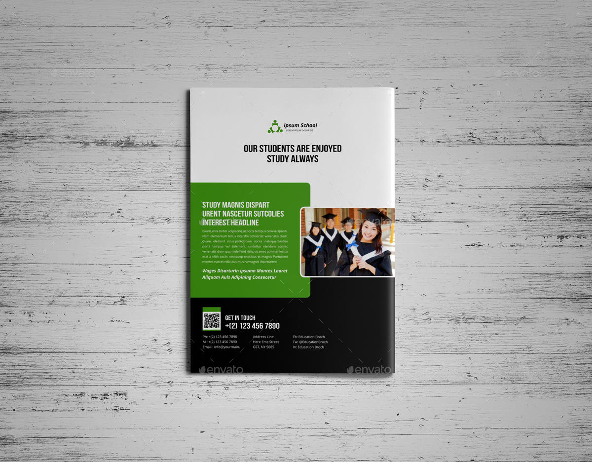 Education Admission College Brochure design v3, Print Templates ...