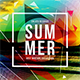 Summer Music Album Cover Template, Web Elements | GraphicRiver