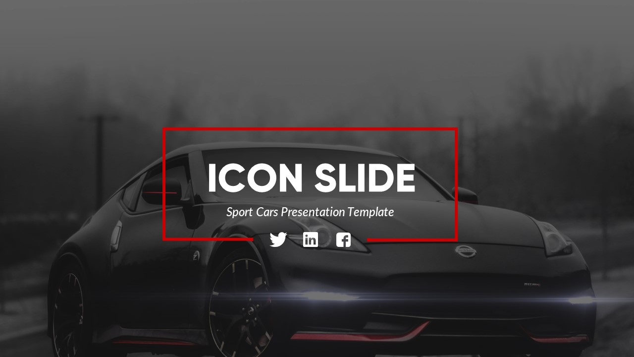 Carsgo - Super Cars Google Slides Template, Presentation Templates