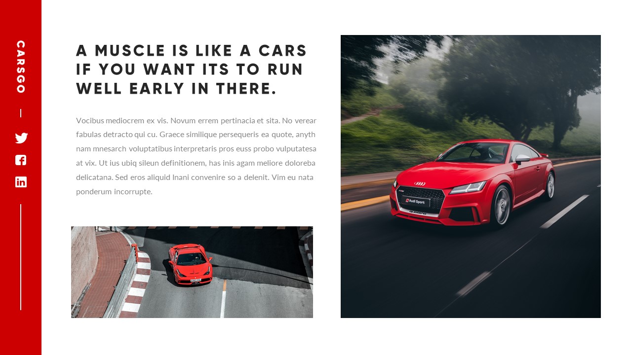 Carsgo - Super Cars Google Slides Template, Presentation Templates