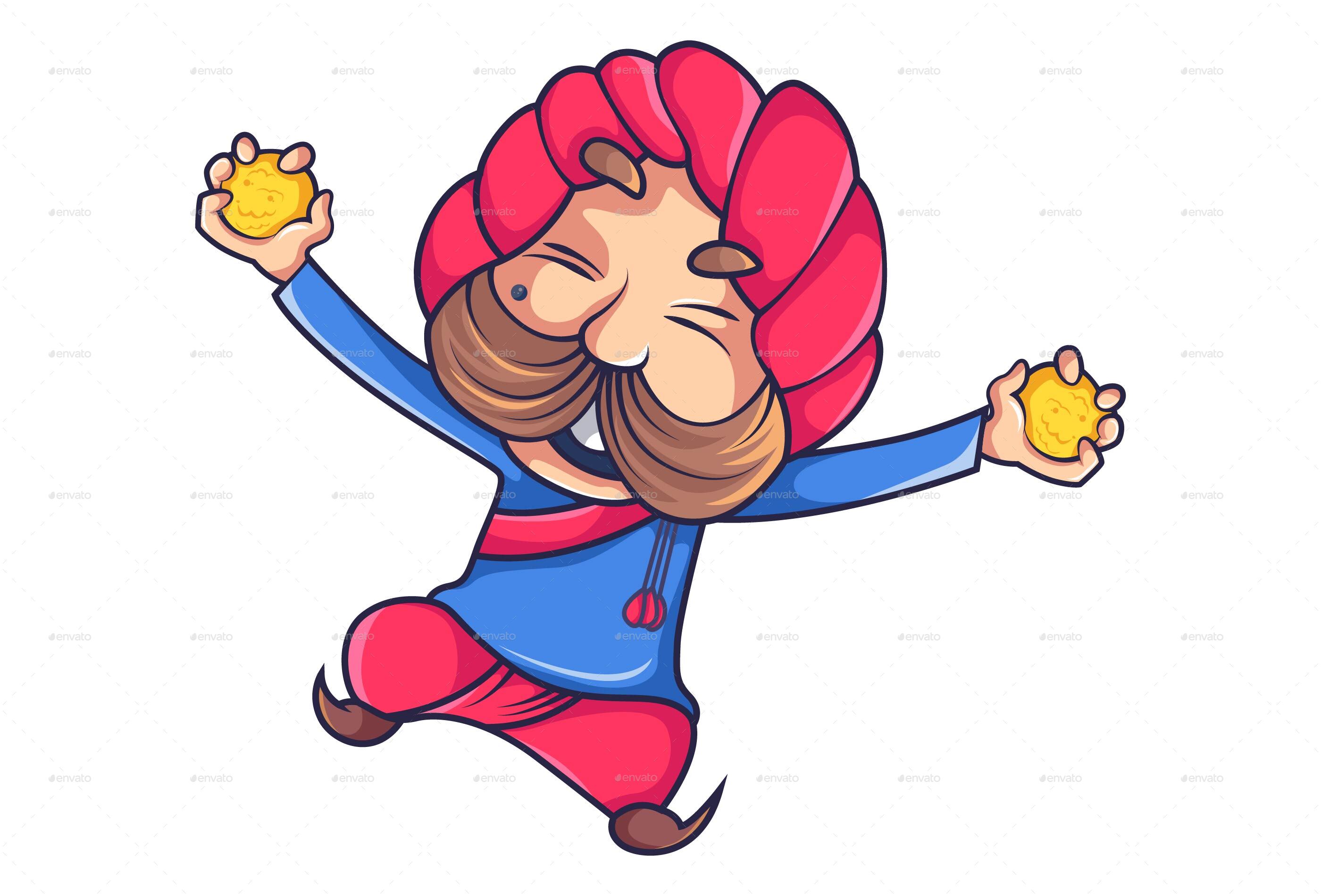 Rajput Man Sticker Set, Vectors | GraphicRiver