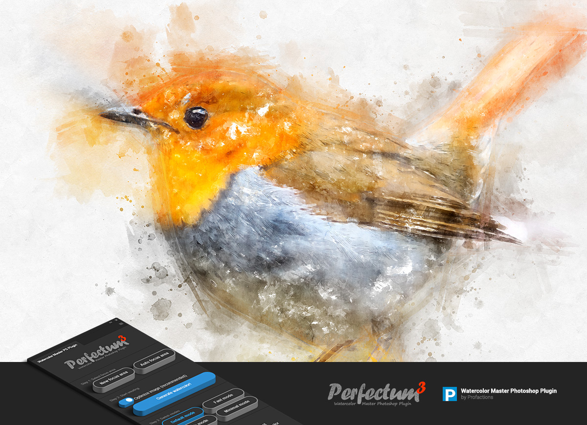 Watercolor Master - Perfectum 3 - UXP Photoshop Plugin, Add-ons ...