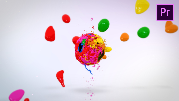 Mixing Paints Logo Reveal – Premiere Pro, Premiere Pro Templates ...