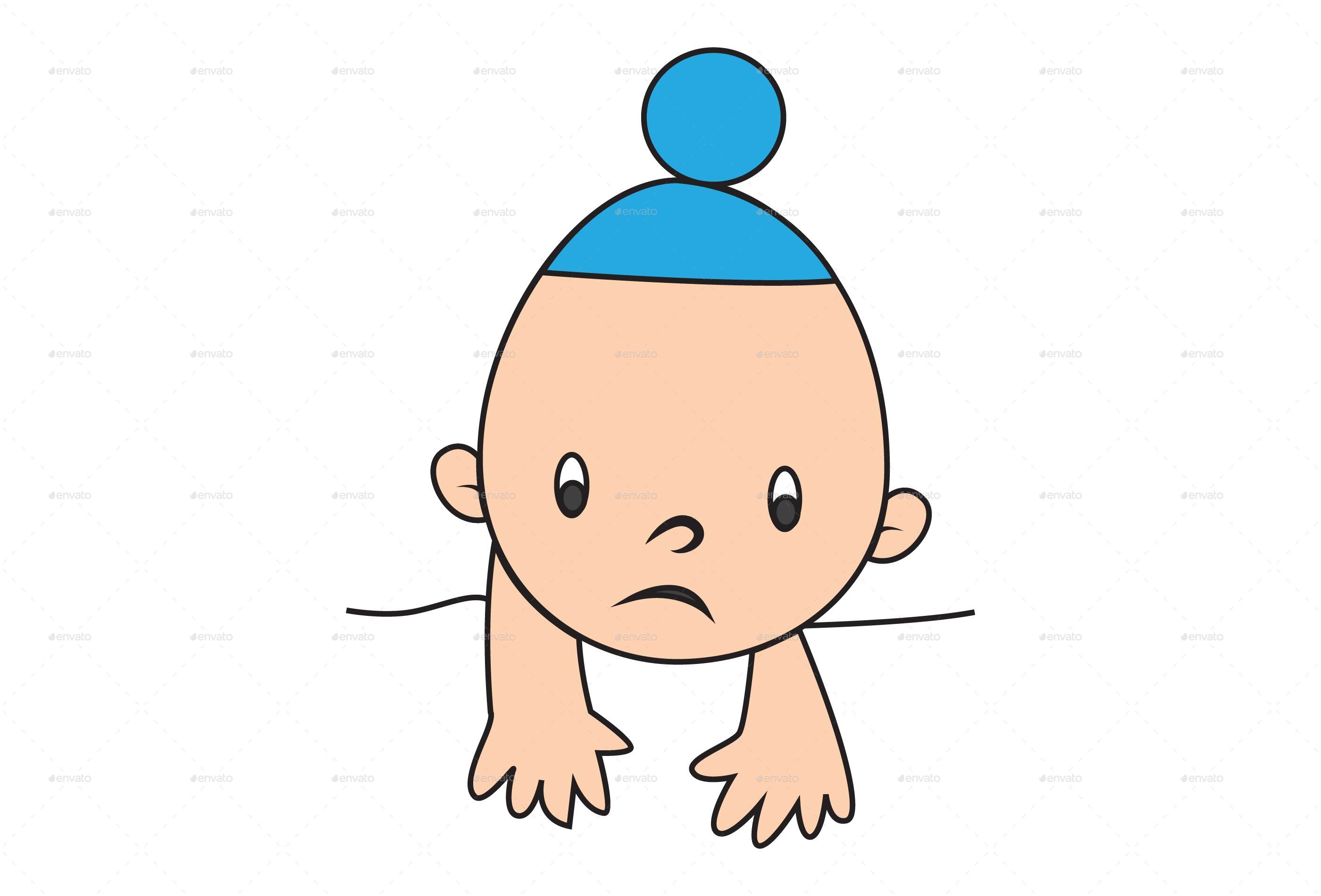 Child Stickers, Vectors | GraphicRiver