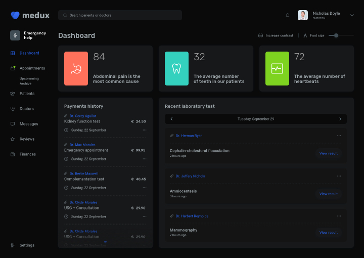 Medux – Web Dashboard UI Kit for Sketch by merkulove | ThemeForest