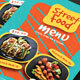 Street Food Menu, Print Templates | GraphicRiver