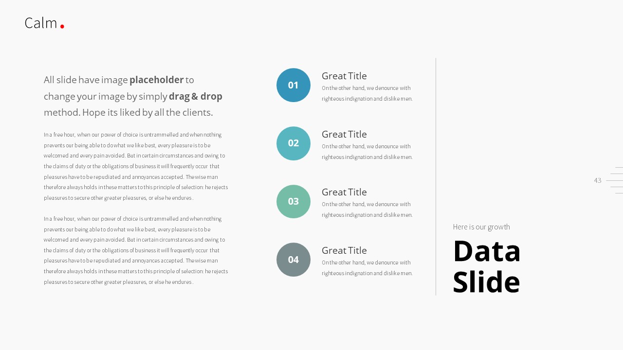 Calm Google Slide Presentation Template, Presentation Templates ...