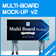 Multi-board Mock-up v2, Graphics | GraphicRiver