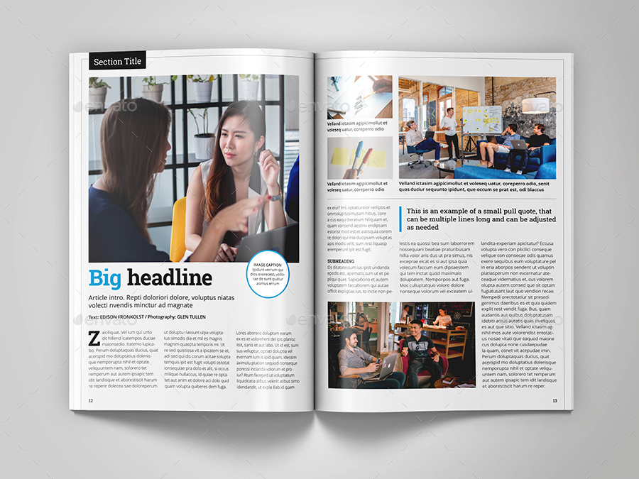 InDesign Magazine Template - 26 Pages, Print Templates | GraphicRiver