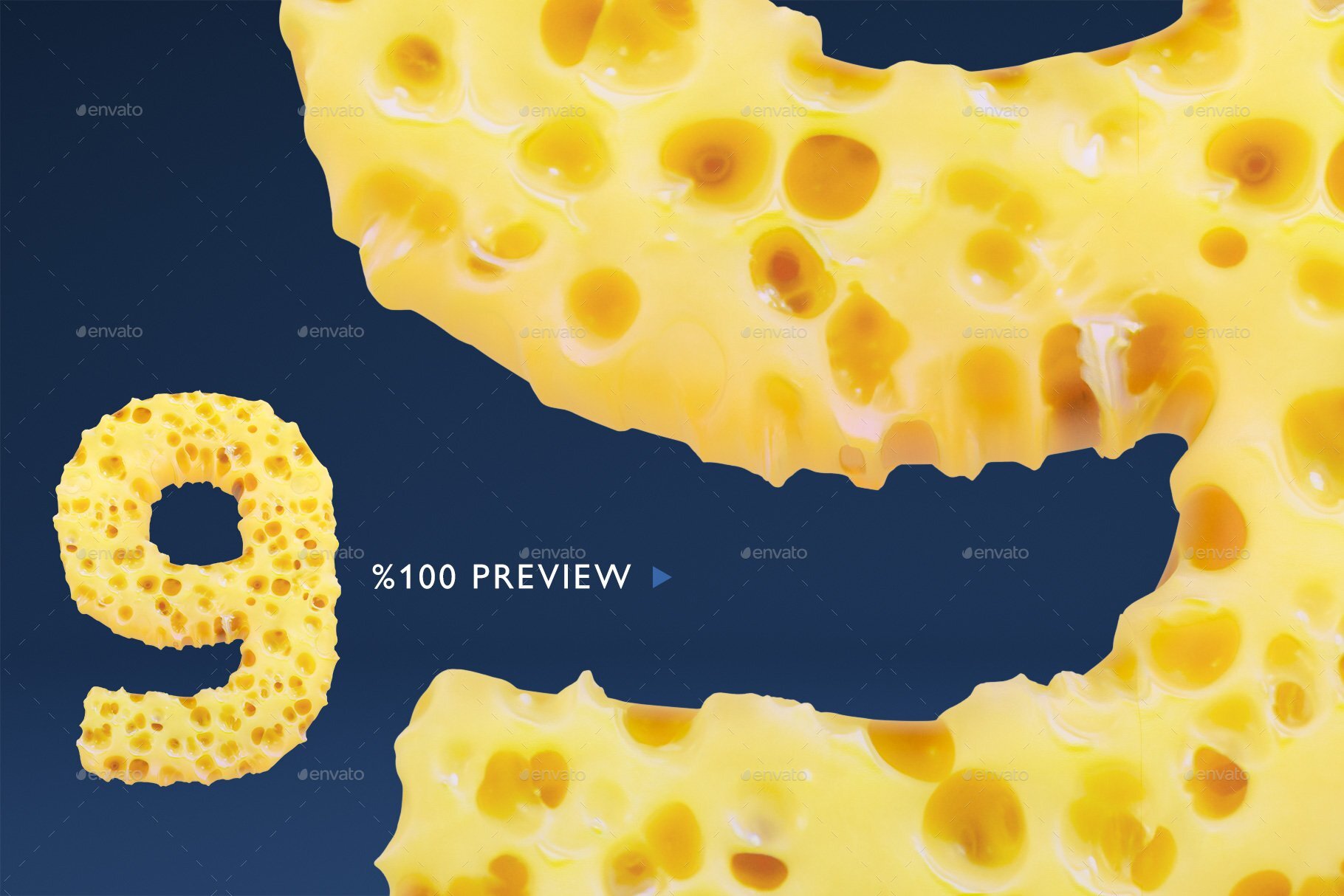 Cheese Alphabet 3D Render Set, Graphics | GraphicRiver