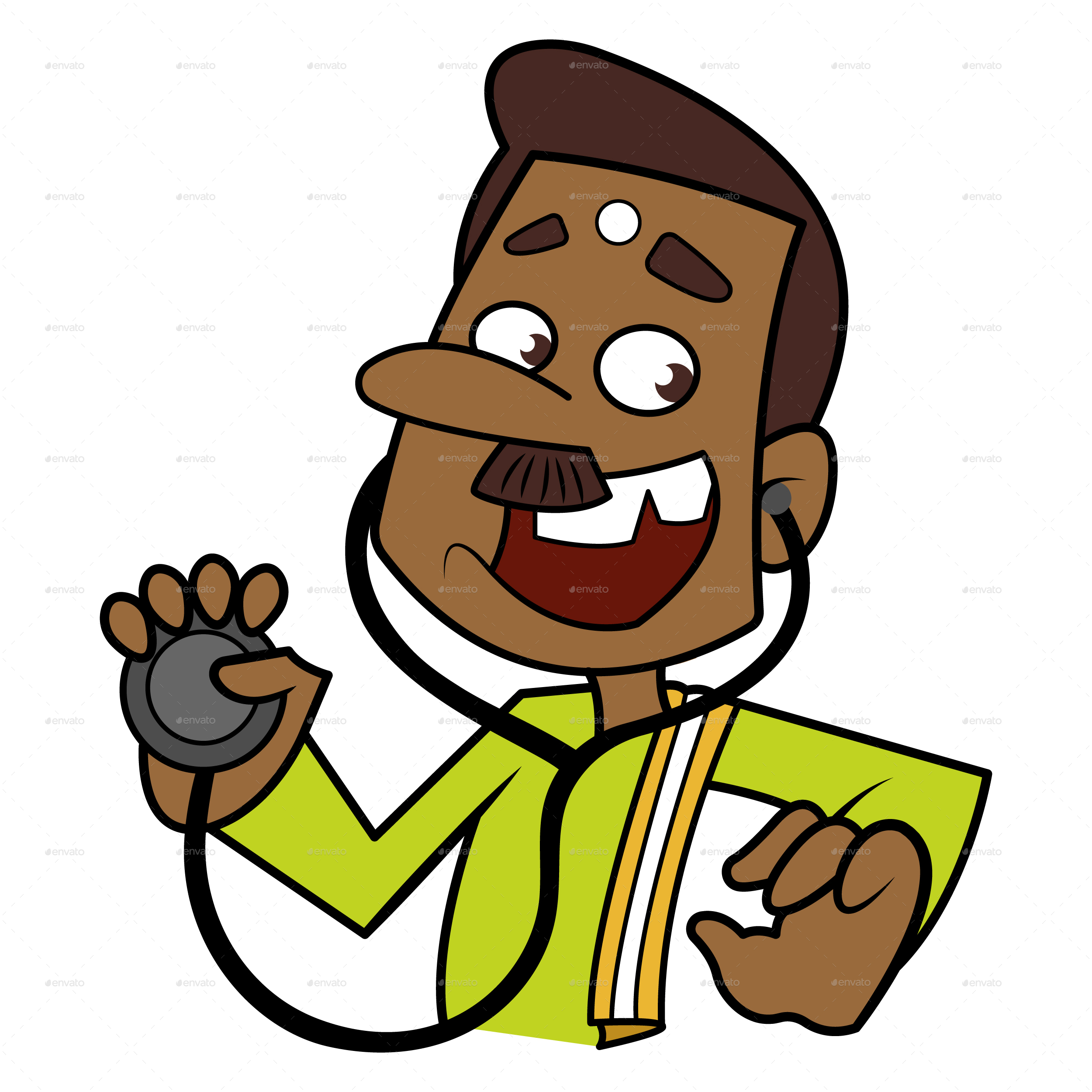 Man Sticker Set, Vectors | GraphicRiver