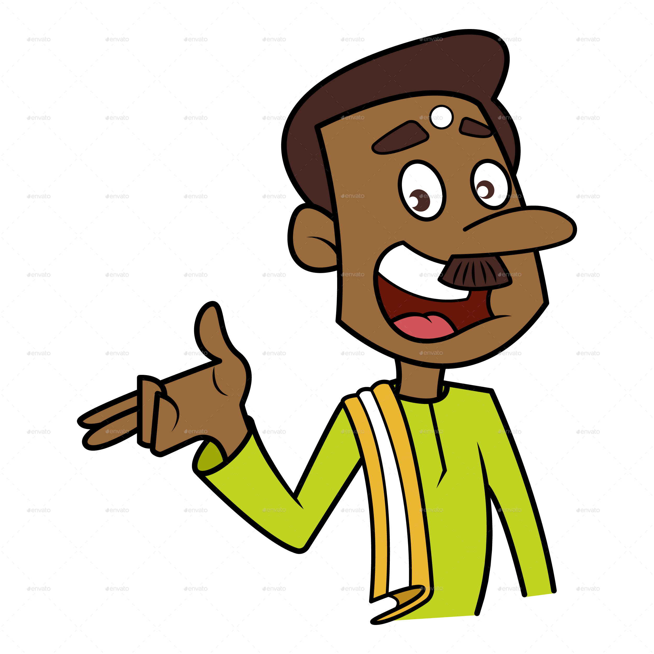 Man Sticker Set, Vectors | GraphicRiver