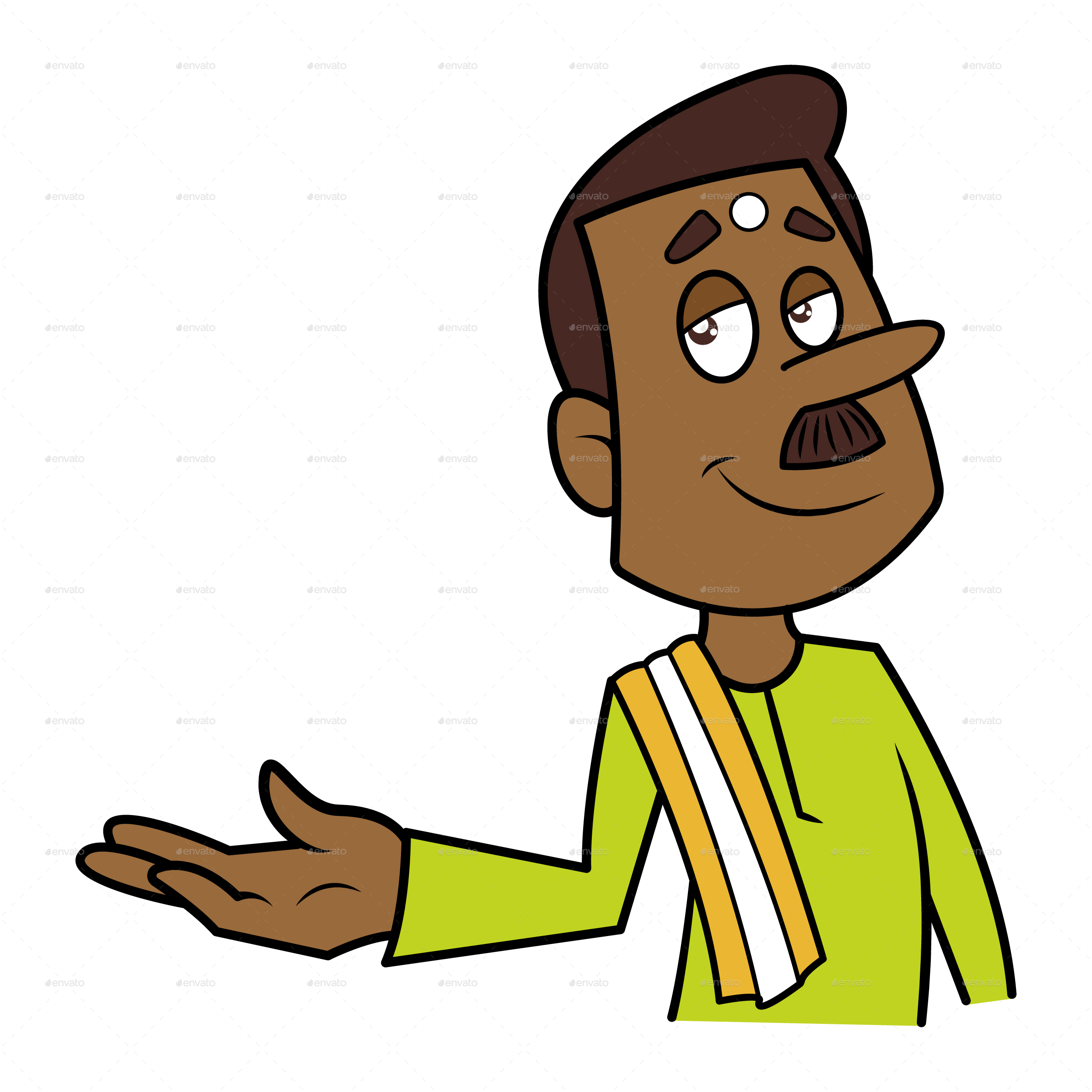 Man Sticker Set, Vectors | GraphicRiver