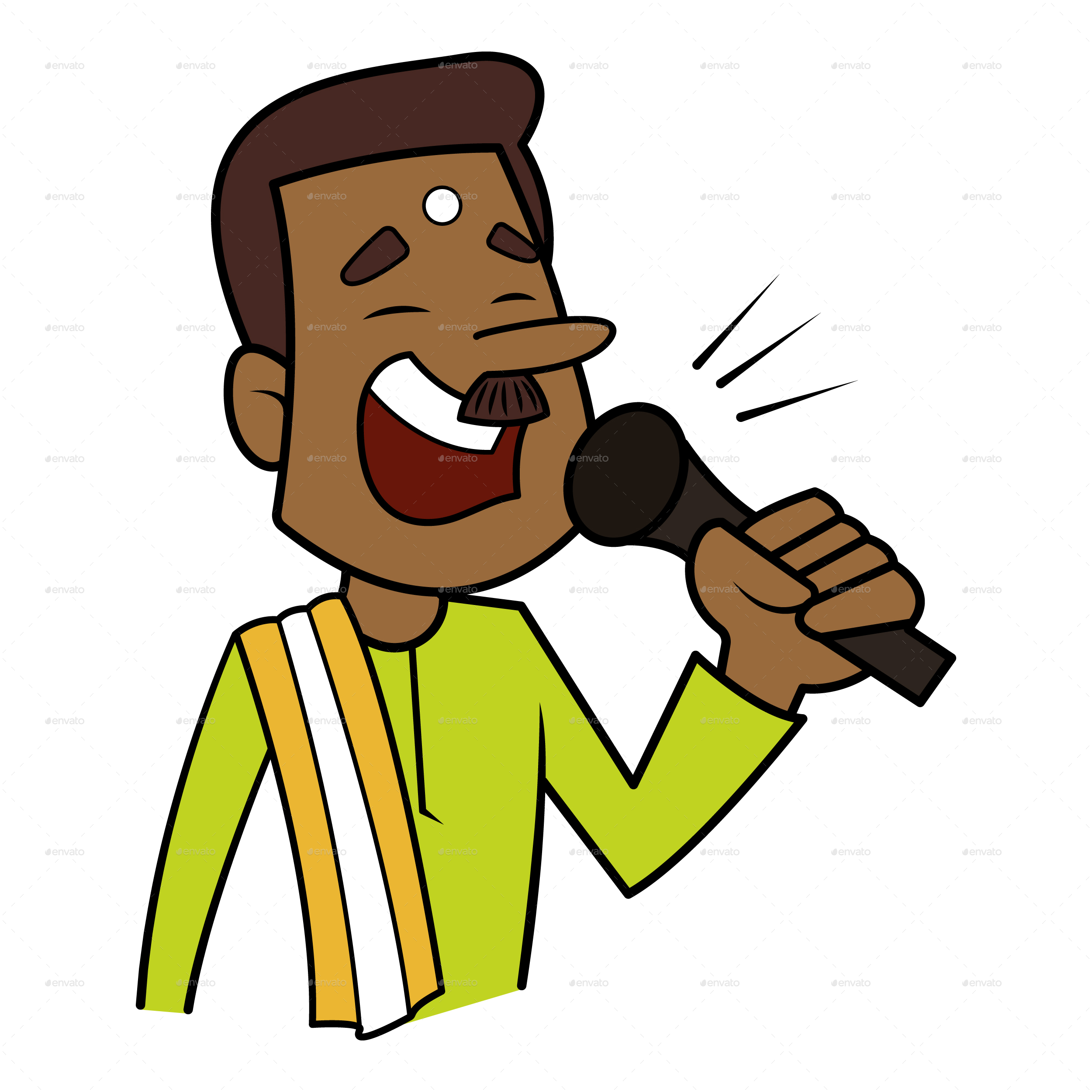 Man Sticker Set, Vectors | GraphicRiver