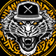 Tiger in Snapback Vector Art, Vectors | GraphicRiver