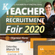 Teacher Recruitment Event Flyer Templates, Print Templates | GraphicRiver