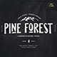 Pine Forest - Outdoor Typeface, Fonts | GraphicRiver