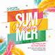 Summer Weekend Party Flyer, Print Templates | GraphicRiver