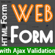 Web Form - Multi Purpose HTML Form with jQuery Validation by mgscoder