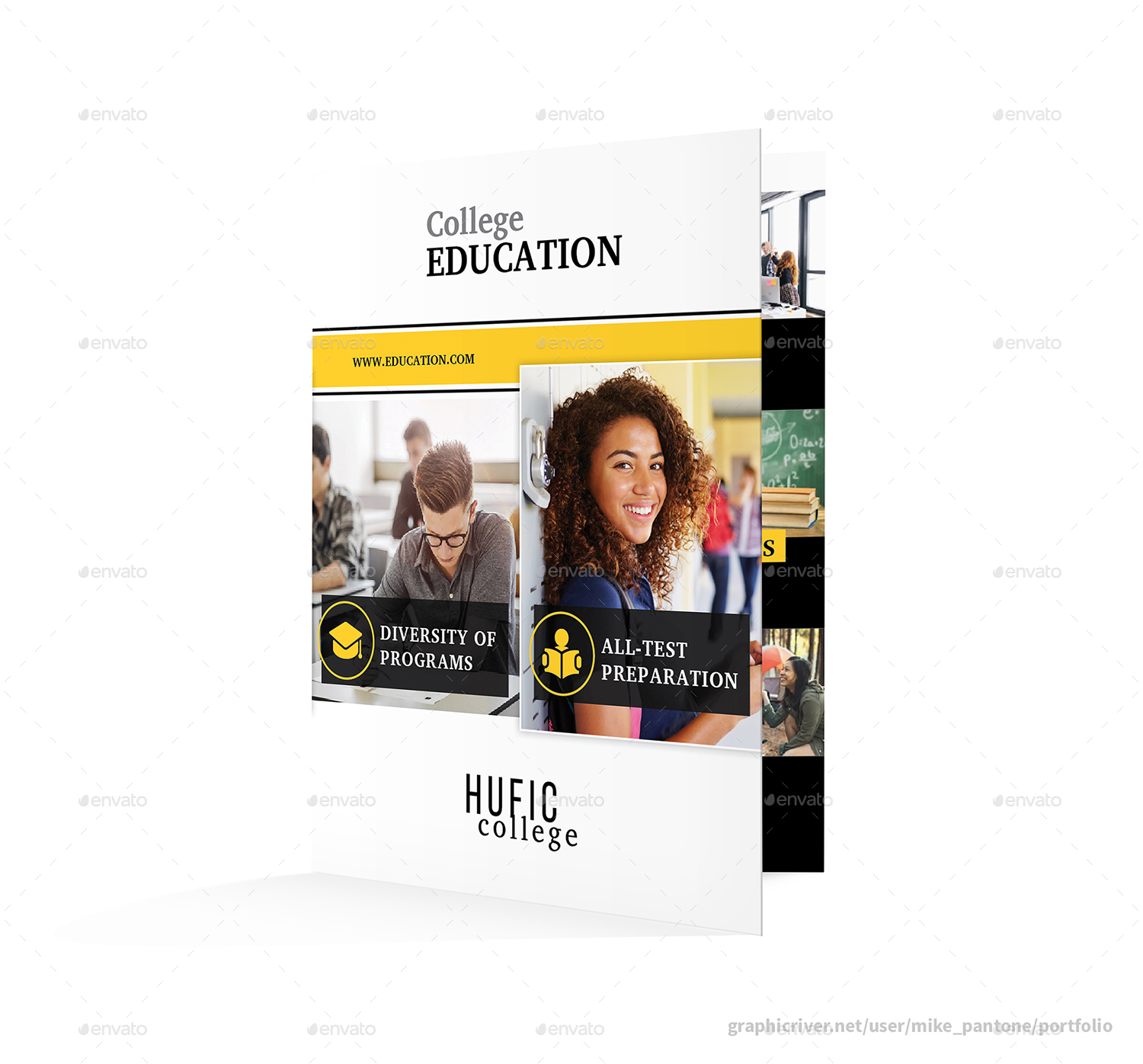 Higher Education Print Bundle, Print Templates | GraphicRiver