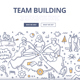Team Building Doodle Concept, Vectors | GraphicRiver
