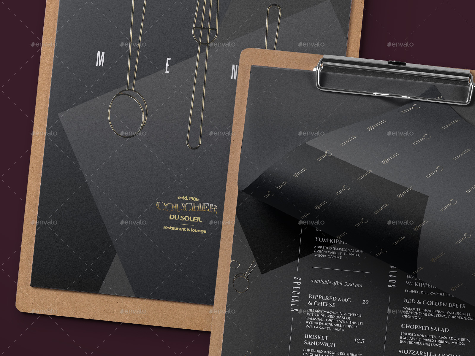 Food Menu, Print Templates | GraphicRiver